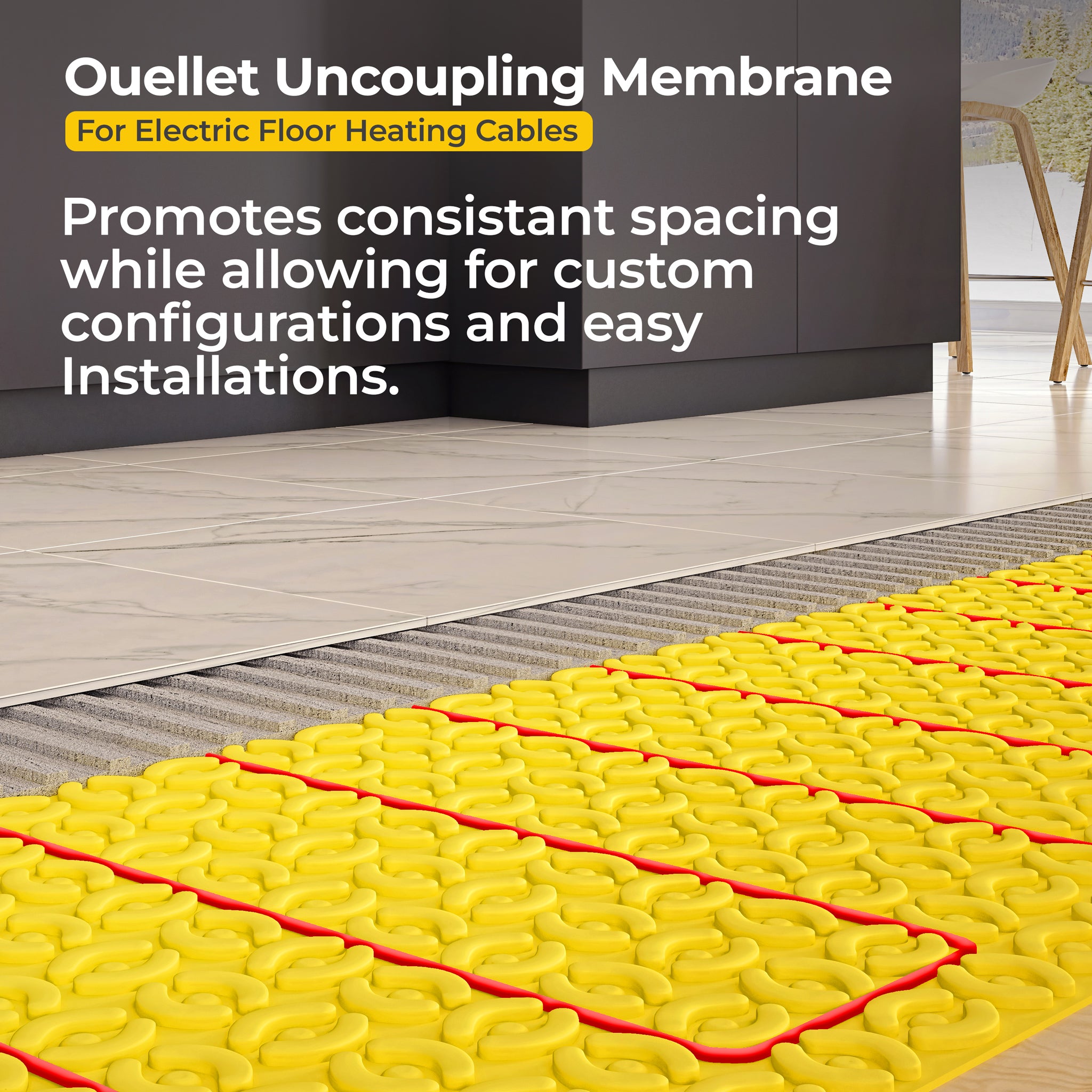 Heated Floor Uncoupling Membranes for Sale ☑️ Best Prices